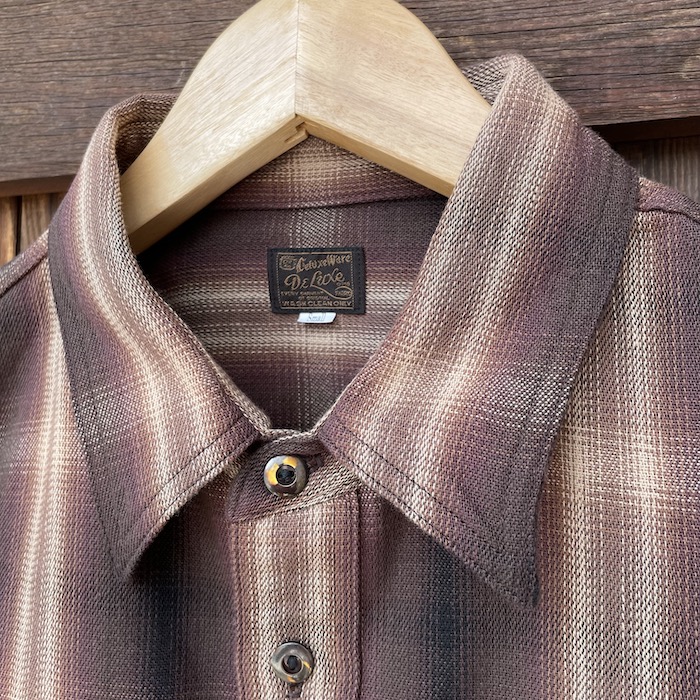 デラックスウエア 新作ネルシャツ入荷！ MVS-10 DARK.OMBRE | トップジミースタッフブログ