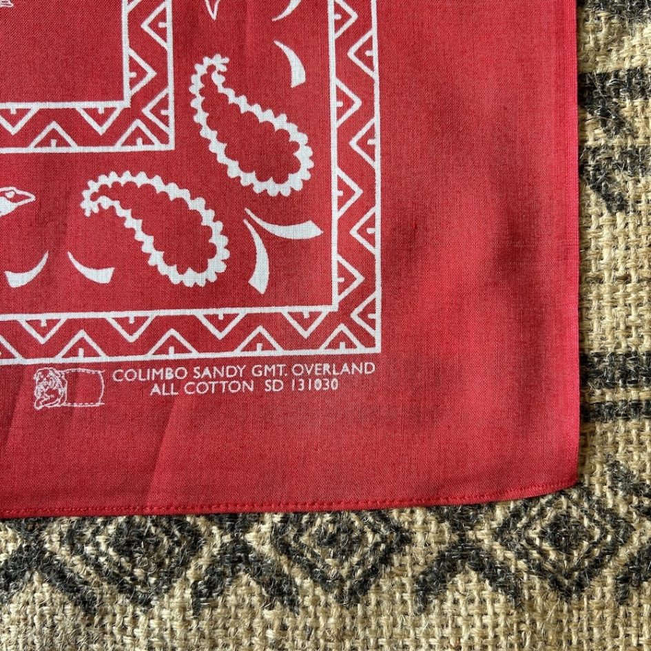 コリンボバンダナ入荷！BUZZARD'S ROOSTER BANDANA | トップジミースタッフブログ